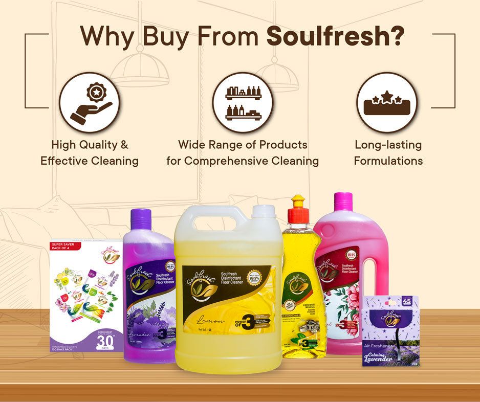 Soulfresh | One stop solution for your cleaning needs.