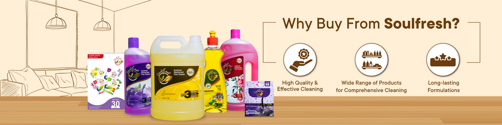 Soulfresh | One stop solution for your cleaning needs.